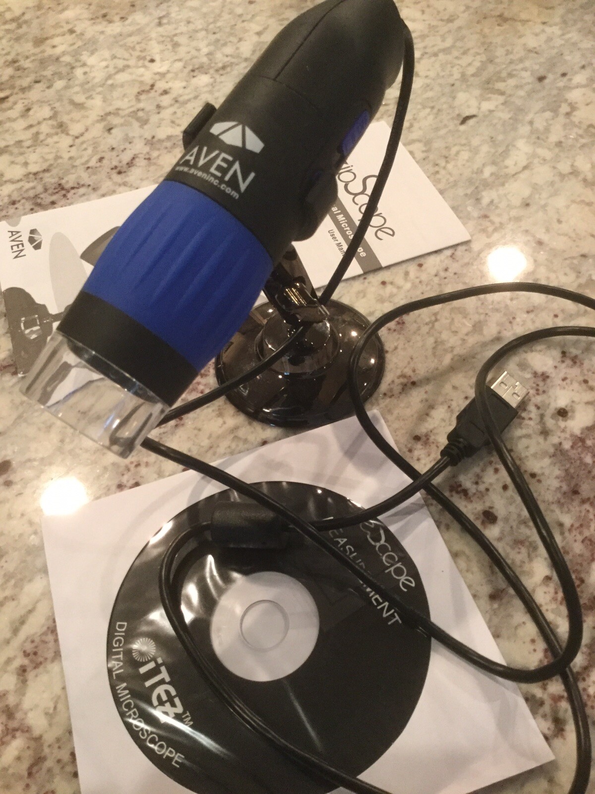 Aven Zip Scope Professional Microscope Model 267-300 | eBay