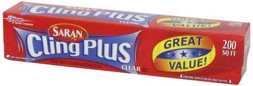 Saran Cling Plus Plastic Wrap 200ft 2pk for sale online | eBay