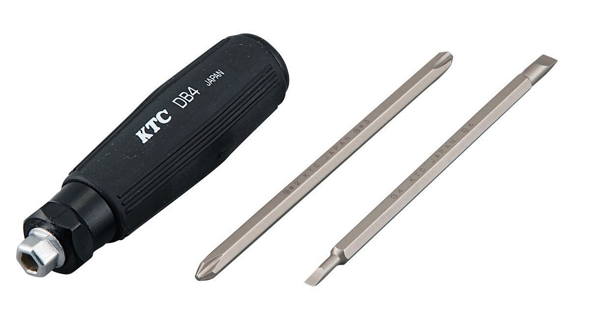 KTC INTERCHANGEABLE SCREWDRIVER SET DB4 | eBay