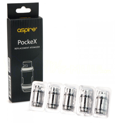 ASPIRE POCKEX COILS | Genuine Replacement 0.6 Ohm Coil Heads, Pocket X ...