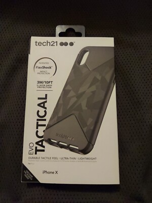 Tech21 Black EVO Tactical Case for Iphone X | eBay