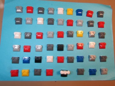 53 GENUINE LEGO MODIFIED BRICKS MAKES GREAT TELEPHONES EXAMPLE INCLUDED ...