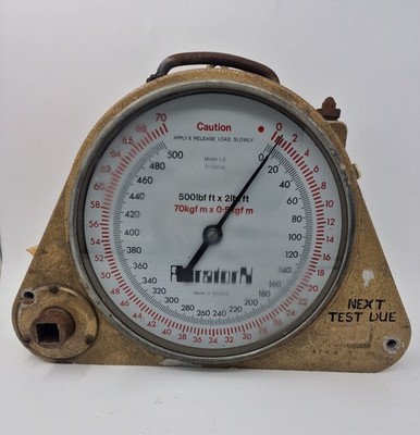 Acratork L3 Analogue Torque Analyser Max: 500LBF ft, 70kgf | eBay UK