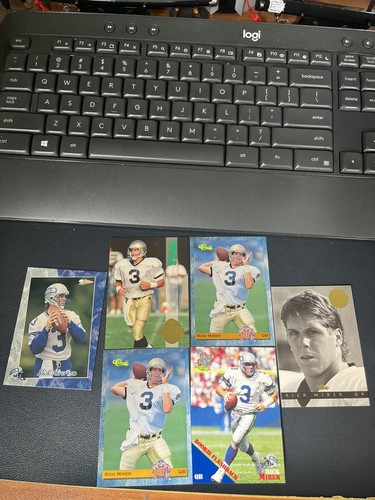 NFL 1993 Classic Draft Picks Football Rick Mirer Rookie Card Seahawks ...