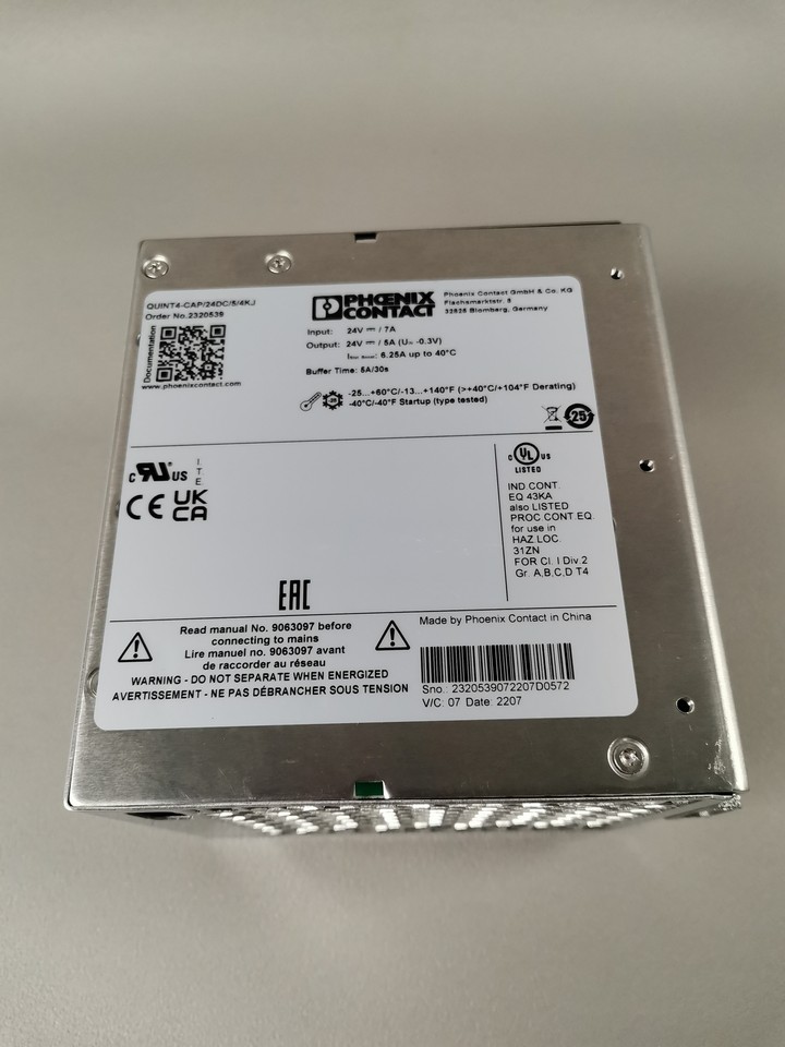 Phoenix Contact 2320539 QUINT4-CAP/24DC/5/4KJ | eBay