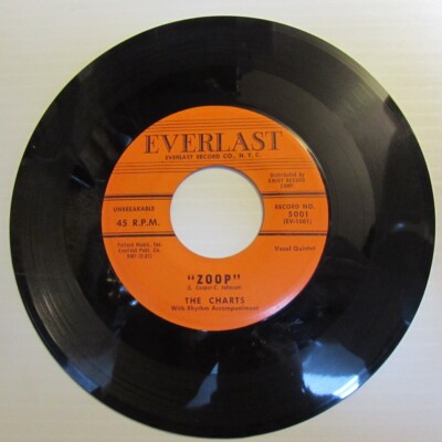 The Charts "Deserie" 45 rpm Record on Everlast #5001 - 1957 | eBay