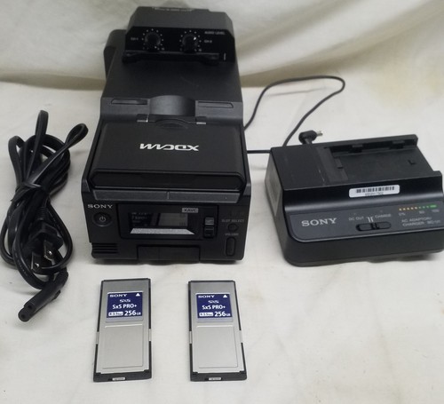 Sony PMW-RX50 SxS Portable Memory Card Recorder/Player w/ 2 SBP-256E | eBay