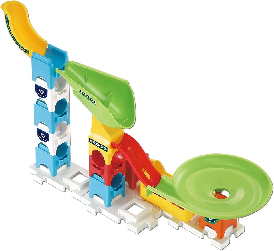 VTech 529603 Marble Rush Double Drop Set, Construction Toys for Kids ...