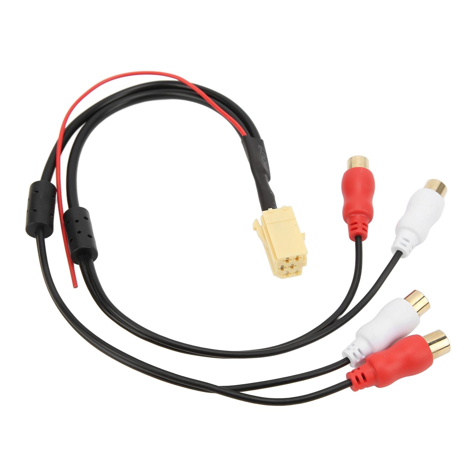 Car Line Out Adapters ABS Audio Input Cable Lightweight Wear Resistant ...