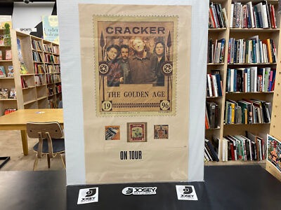 Cracker The Golden Age On Tour 1996 Original Promo Poster by Virgin ...