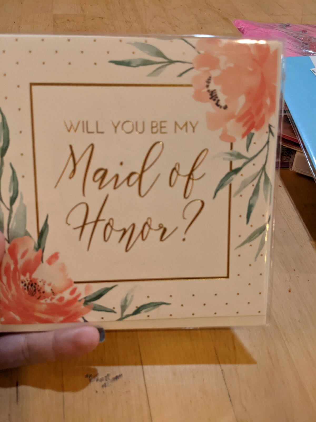 Paper Destiny by Papyrus Will You Be My MAID of HONOR Bride Bridal ...