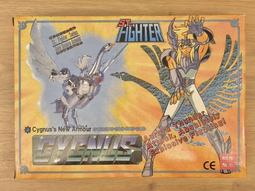 1990's Vintage Saint Seiya St Fighter H-6608 Golden Cygnus Hyoga New Armour Ver | eBay