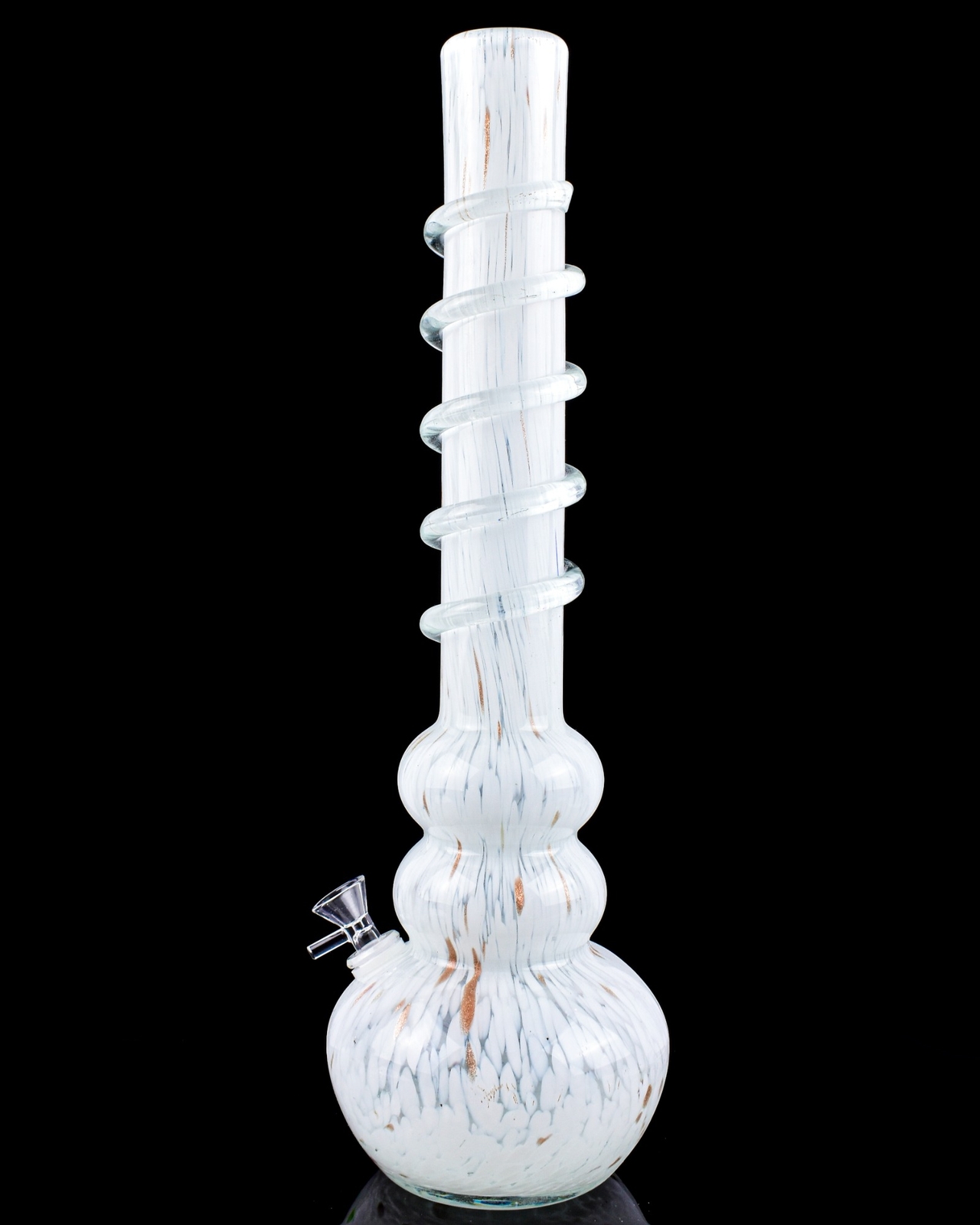 THICK 18" SPIRAL Bong SPHERICAL Bong Hookah HEAVY Glass Water Pipe ...