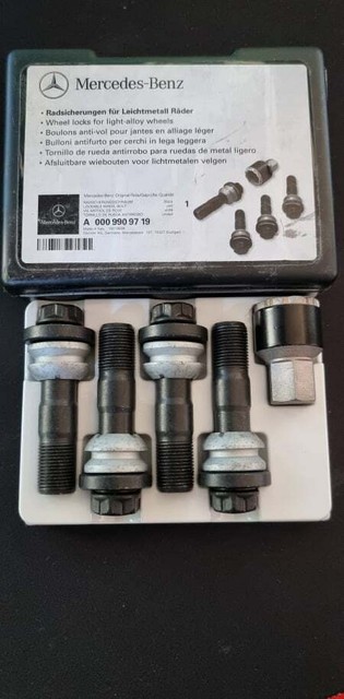 OEM Part A0009909719 Mercedes-Benz Genuine Wheel Locking Bolt Lug for ...