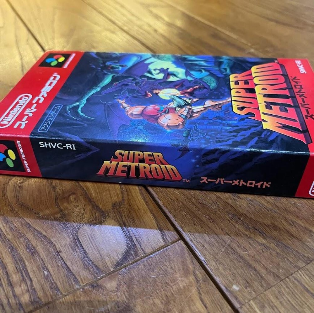 NINTENDO Super Metroid Super Famicom SFC Japan Complete Action ...