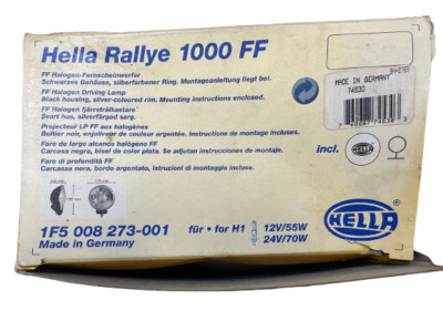 New Old Stock Hella Rallye 1000 FF Driving lamp #74530/74531 | eBay
