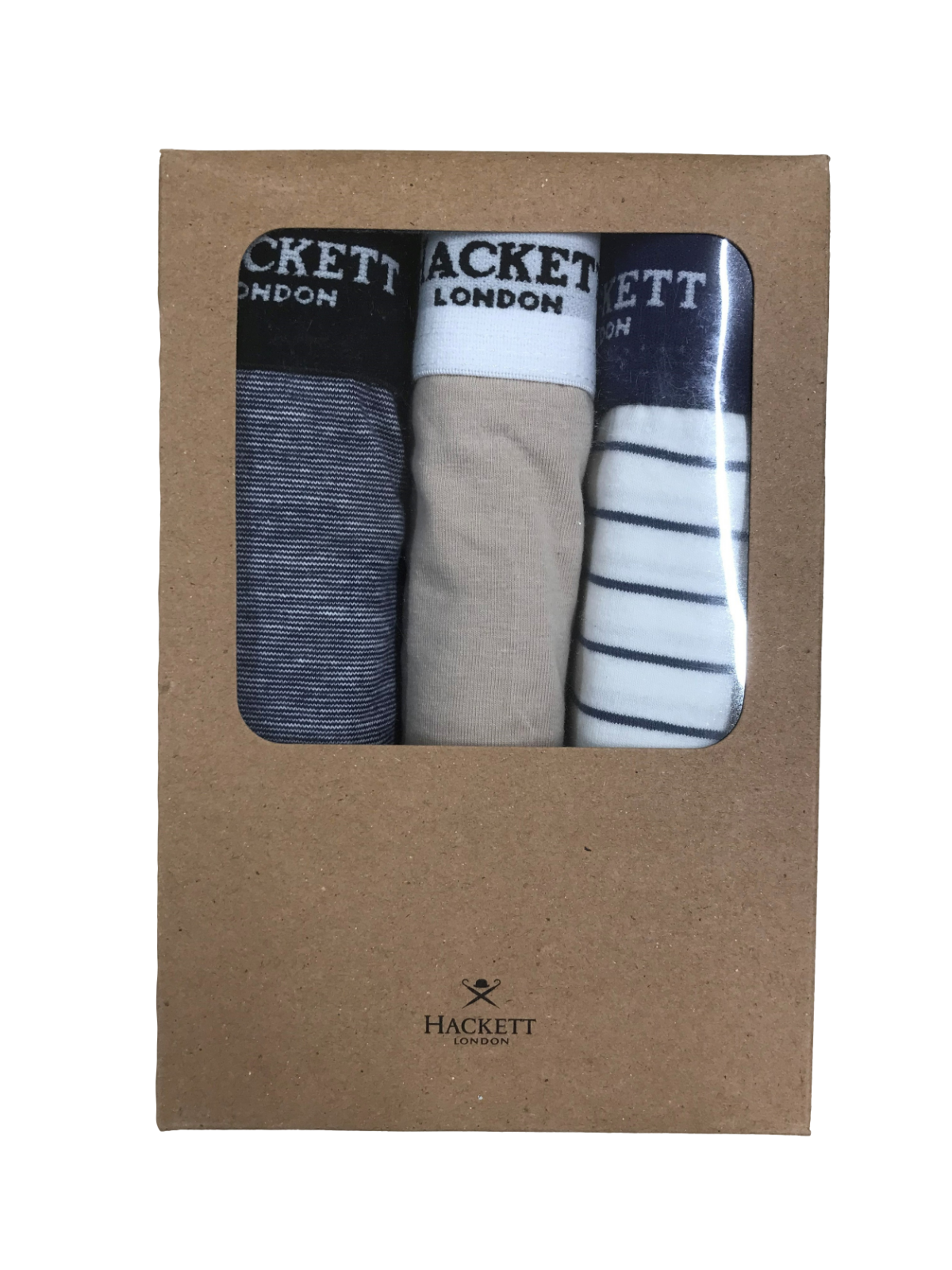 Hackett Men's Boxer Shorts Cotton Jersey Boxers Trunks 3 Pack RRP £35 ...