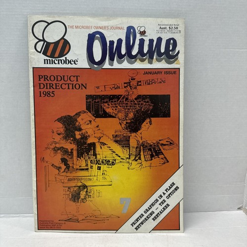 Microbee Computer Journal January Issue No 7 Product Direction 1985 | eBay