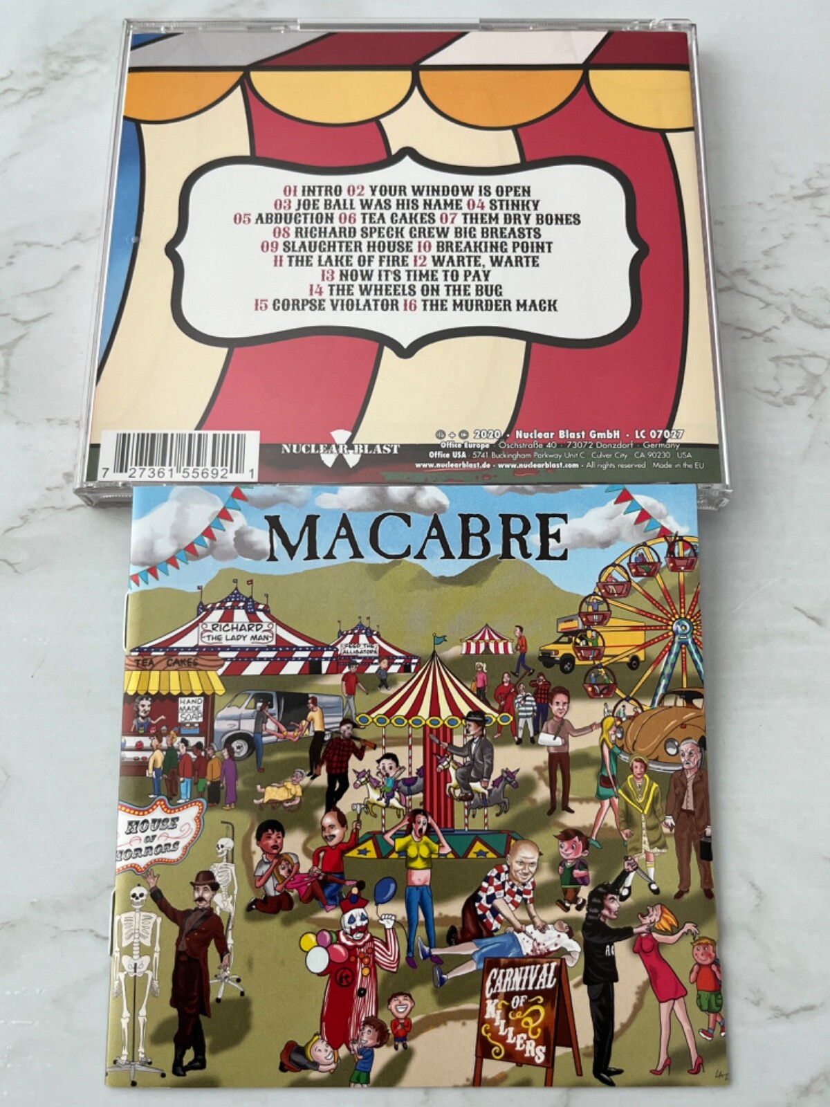 Macabre Carnival Of Killers CD ORIG EU IMPORT! 2020 Nuclear Blast NB ...