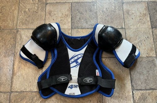 CCM Ice Hockey Shoulder Pads Chest Protector Youth Size Large ...