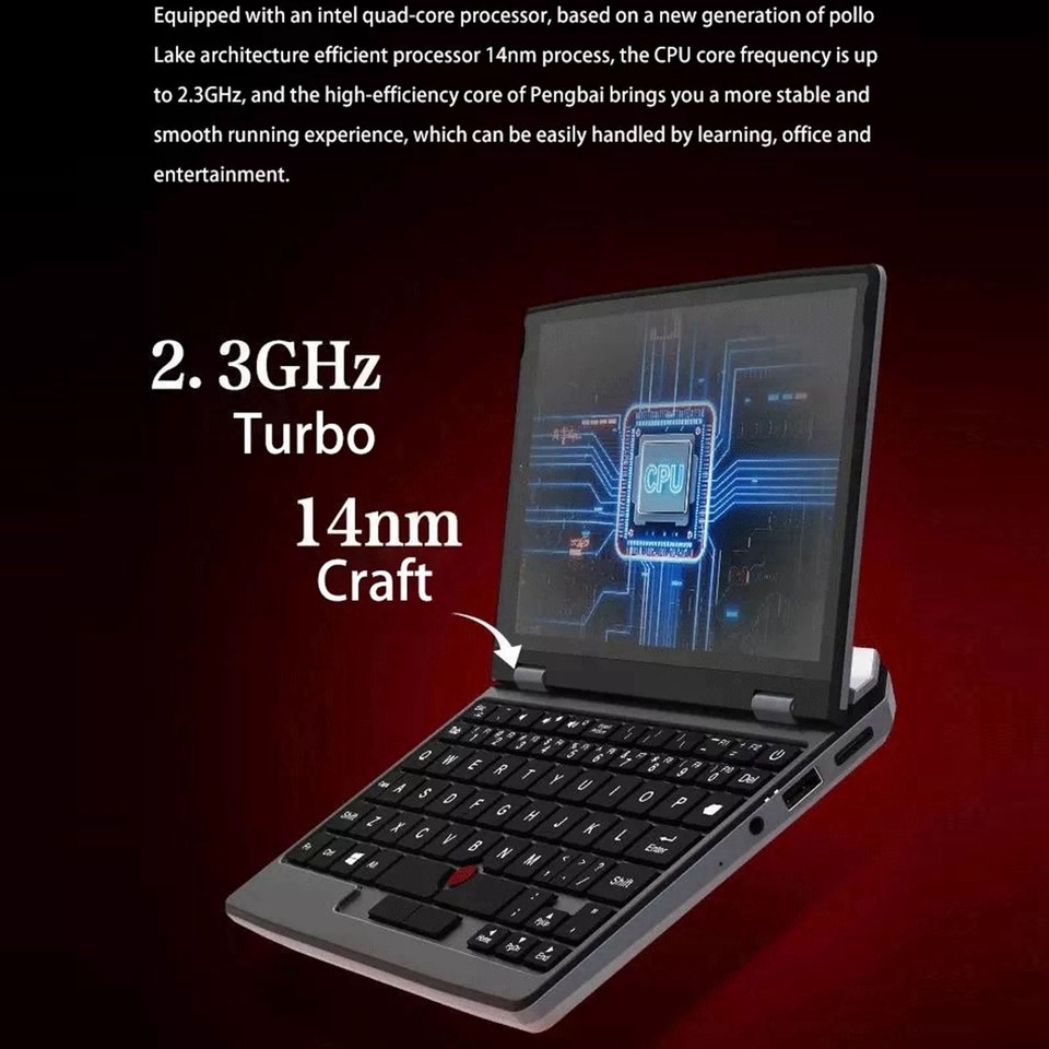 Mini Laptop 7 Inch Touch Screen 12 GB RAM Band WiFi Notebook Computer ...