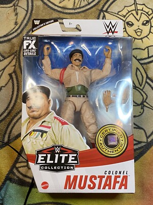 New Mattel WWE Elite Series 86 Colonel Mustafa Target Exclusive | eBay