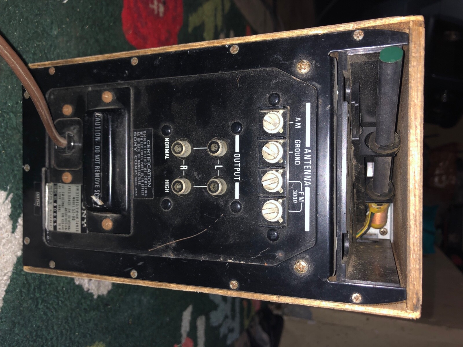 Vintage Sony ST-88 Solid State FM Stereo FM-AM Tuner Dial Issue for ...