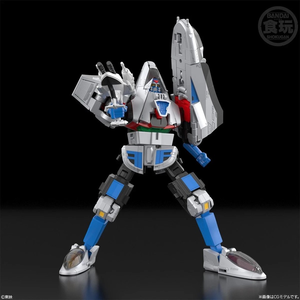 Bandai SMP 3D Formation Time Robo Timeranger Time Force Megazord Kit ...