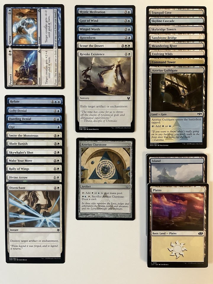 MTG Magic The Gathering Kastral the Windcrested Budget 100 Card ...