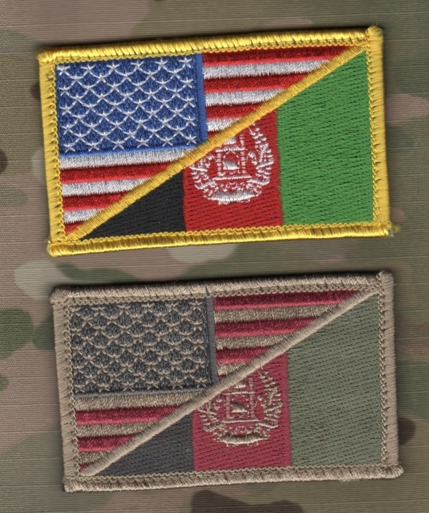 JSOTF-A AFGHAN NATIONAL ARMY ANA COMMANDO JTF APU vêlkrö FLAG: US ...