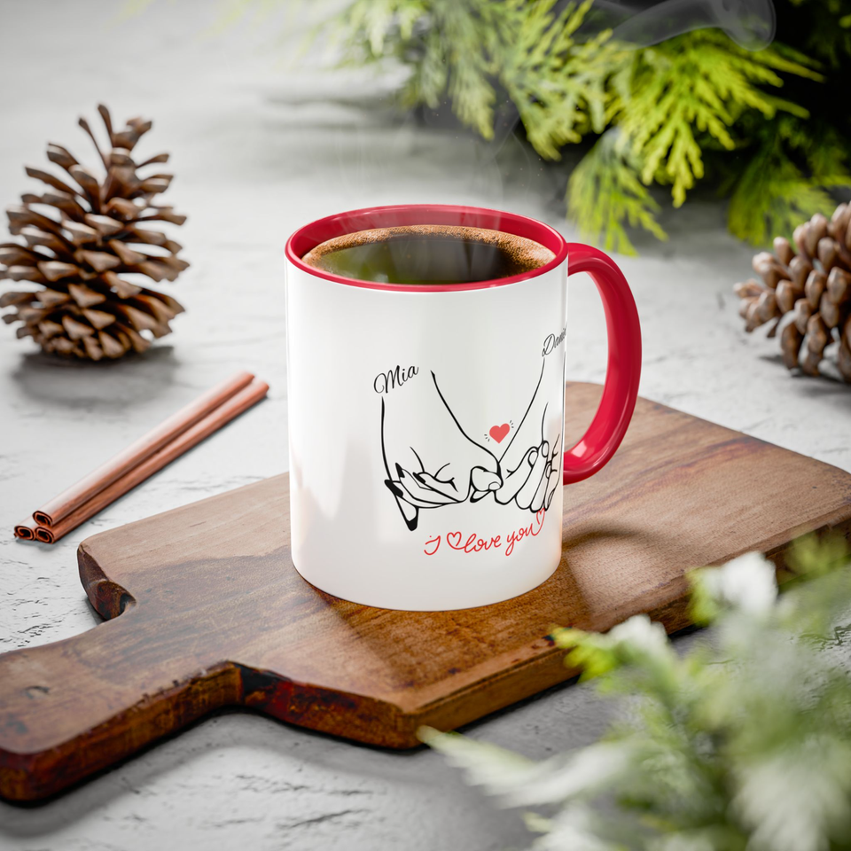 Pinky Promise Mug, Personalized Funny Coffee Cup, Valentine's Day Gift ...