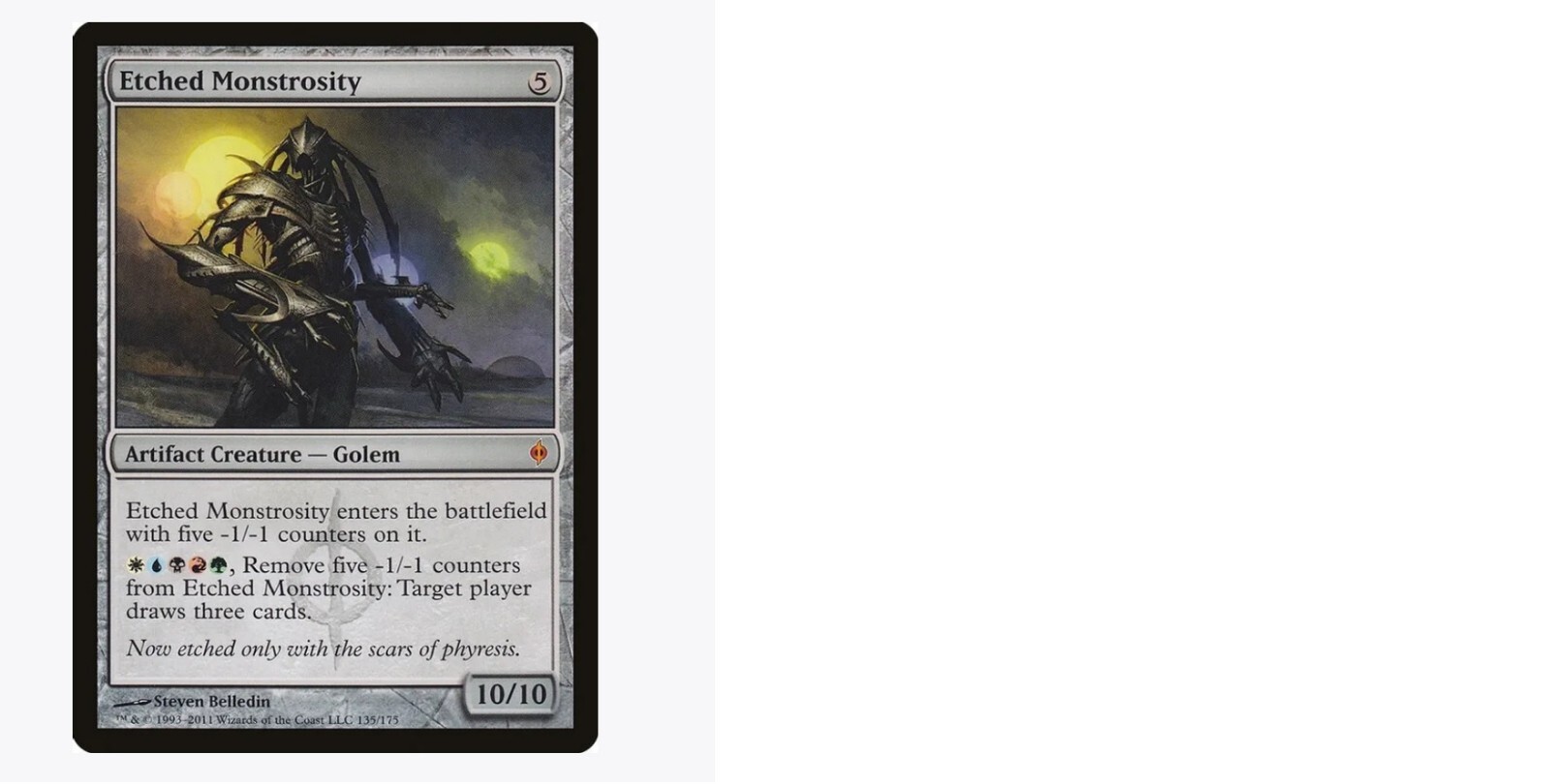 Etched Monstrosity + 10 Random Rares MTG Wholesale Gift Set Lot | eBay