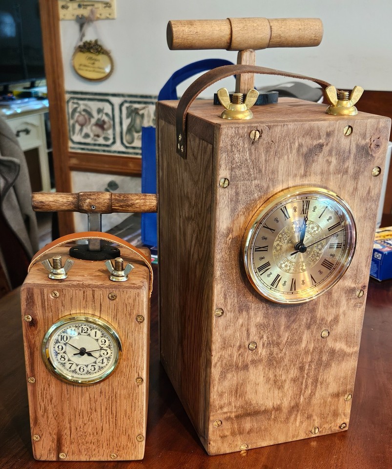 (2) Replica Blasting Machines w/Clocks | eBay