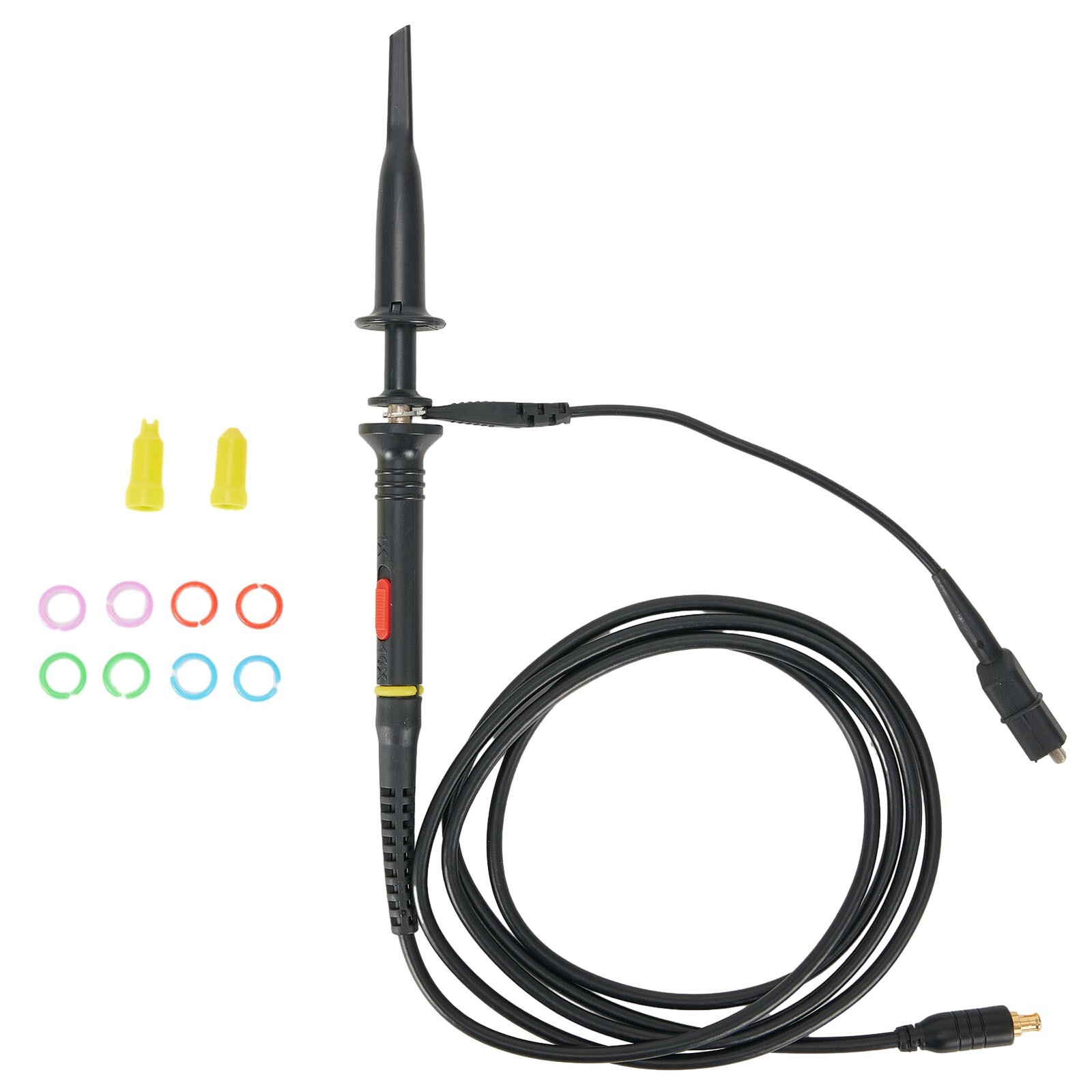 Rubber and Metal MCX Oscilloscope Probe 60MHz 1X 10X for Effective ...