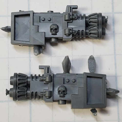 Warhammer 40k Astra Militarum Bits LRM Leman Russ Side Sponson Heavy ...