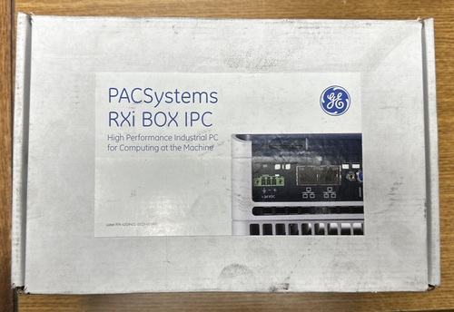 GE PACSYSTEMS ICRXIBN7E000A-AA WIN7 PRO RXI BOX IPC 32GB 24VDC 1.8A ...