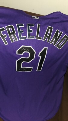 Kyle Freeland Colorado Rockies Autographed Signed Jersey | eBay