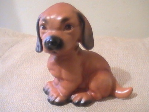 CUTE Vintage Goebel 4"Porcelain Figurine Cocker Spaniel Puppy Dog W ...