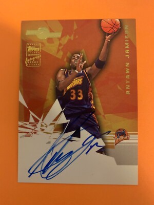2001 TOPPS ANTAWN JAMISON TEAM TOPPS AUTOGRAPH | eBay