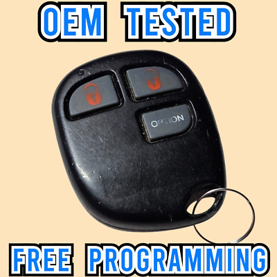 OEM AUDIOVOX BGA OE3B KEYLESS REMOTE TRANSMITTER - 3 BUTTON KEY FOB ...