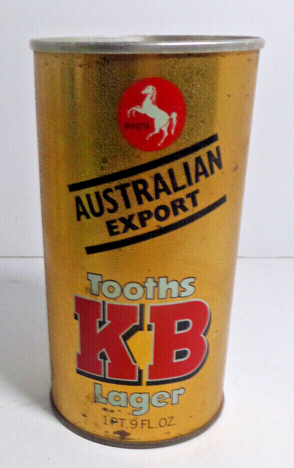 Australian Export Tooths KB Lager beer can vintage steel (#3) | eBay