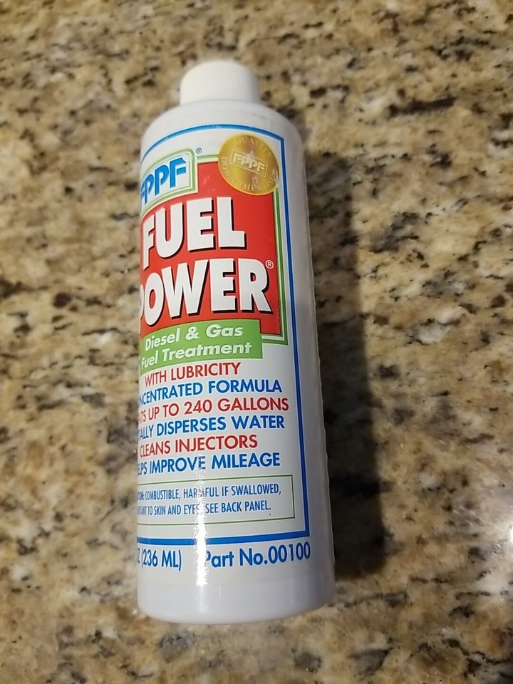 FPPF Fuel Power 00100 Diesel & Gas Fuel Treatment Additive w/ Lubricity ...