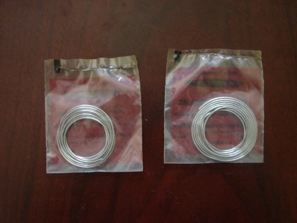 Heathkit Alpha Metals (2) NOS packs 60/40 Alloy-Cen-Tri Rosin Core ...