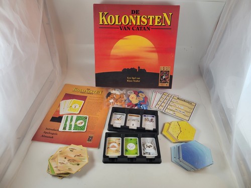 The Settlers of Catan Basic. Game of the Year 1995 Wooden Version ...