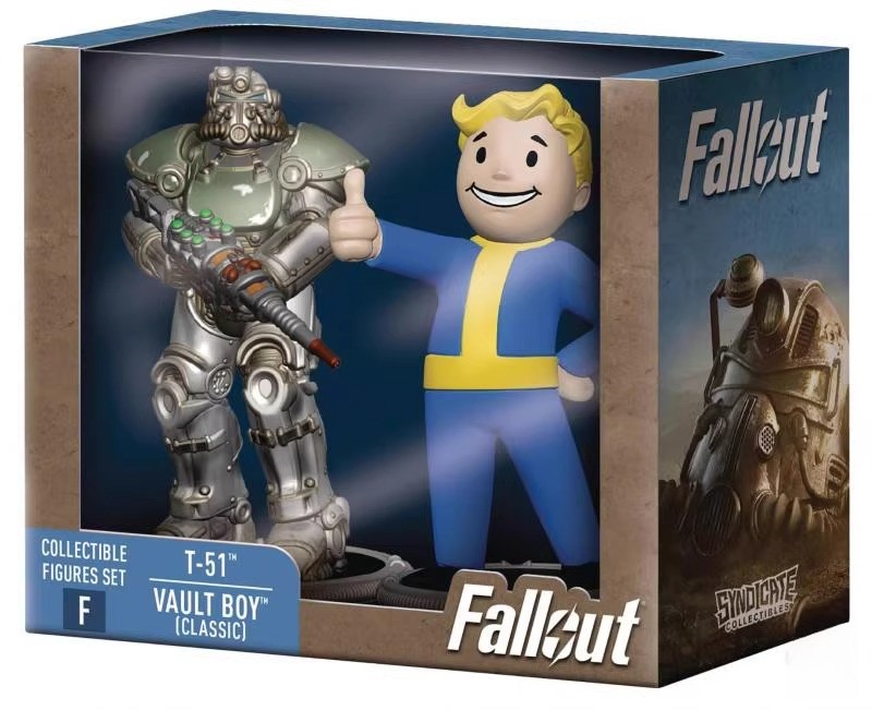 Syndicate ToyNK Toys Fallout Vault Boy Two-Person Power Armor Deathclaw ...