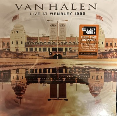 VAN HALEN LIVE AT WEMBLEY 1995 ORANGE VINYL LP NEW SEALED RSD BF 2025 ...