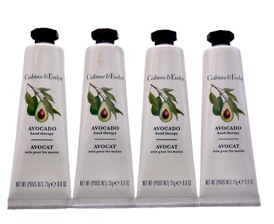 Crabtree Evelyn Avocado Hand Cream Olive & Basil Therapy .9 oz Sealed ...