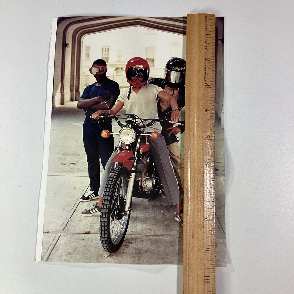 Brooklyn New York City Photo Print 1980s Hip Hop Rap Honda Motorcycle ...