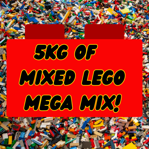LEGO 5 Kg Bundle MEGA MIX - Job Lot of Bricks Plates Parts - Genuine ...
