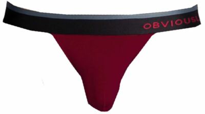 Obviously Mens PrimeMan AnatoMAX Jockstrap - Maroon Burgundy | eBay ...